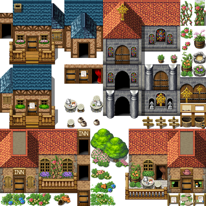 RPG Maker MV素材包 - 游戏软件插件下载 - CGwell CG薇儿论坛，最专业的游戏特效师，动画师社区 - Powered by ...