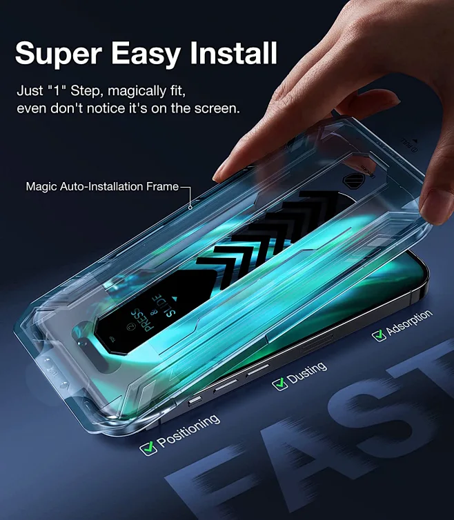 Amazon.com: UltraGlass 25° Privacy [2023 NEW] for iPhone 14 Pro Max ...