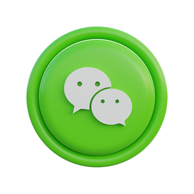 3d icon wechat