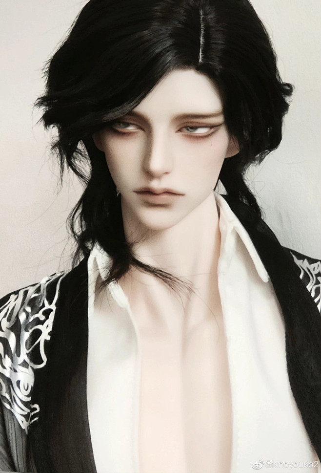 bjd私养超话#soom edgar# 清雅绝尘的小哥哥一枚吖 ————————— 好米的毛@早睡早起熊