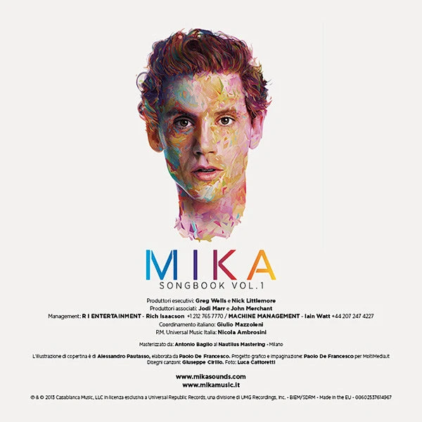 Mika - Songbook Vol. 1 - CD 封面设计 - 视觉中国设计师社区-花瓣网