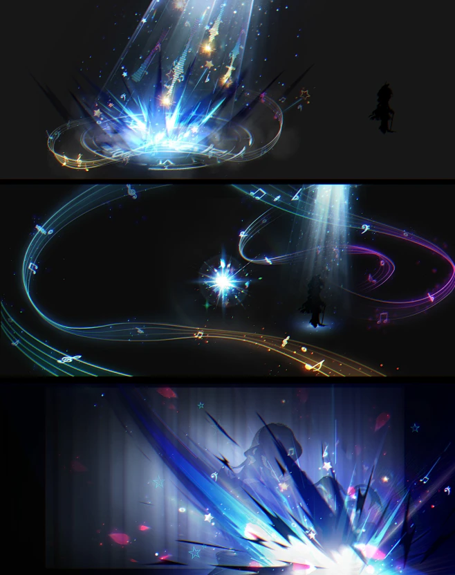 萌新发画-游戏特效原创作品-Magesbox-花瓣网