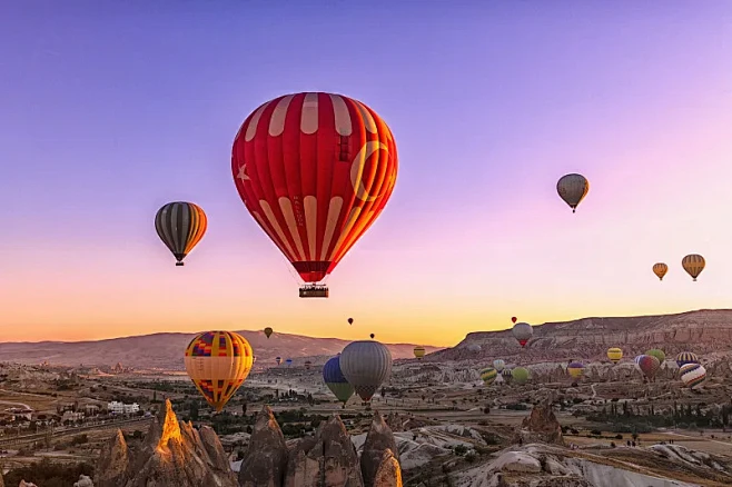 土耳其热气球图片下载-花瓣网