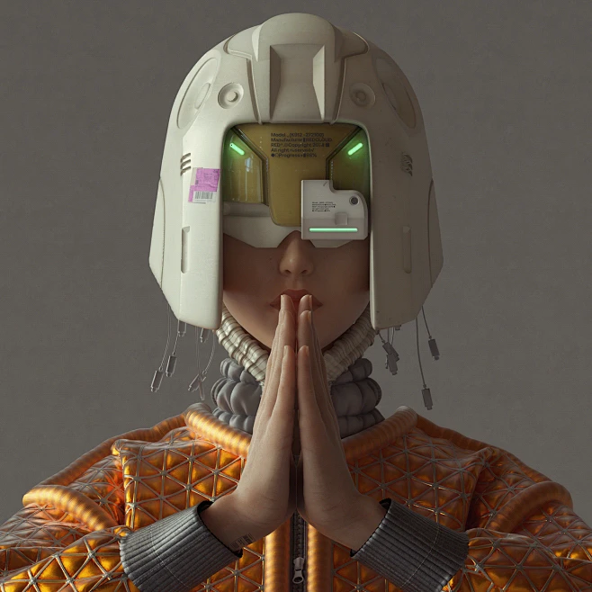 c4d cinema4d Digital Art nft-花瓣网