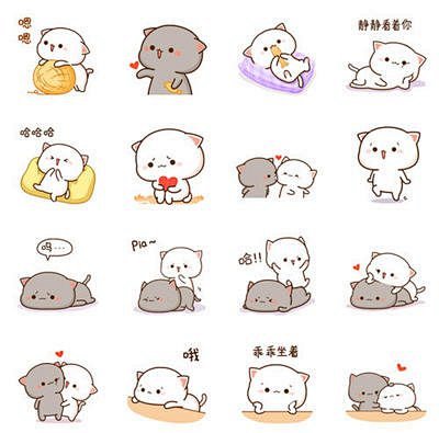 微信蜜桃猫表情包图片图片_蜜桃猫表情包图片素材-花瓣网