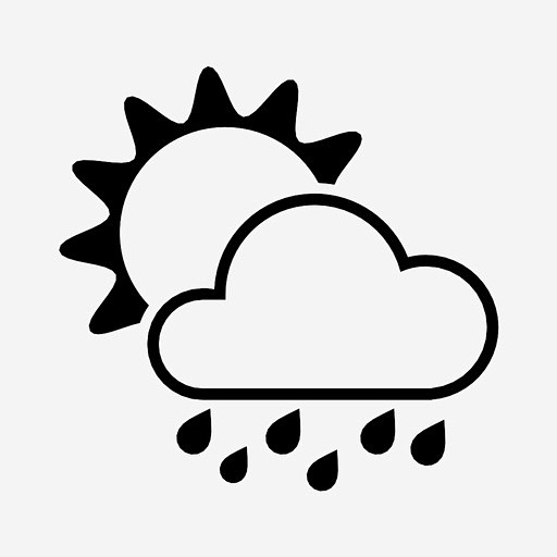 晴雨天气图标图标_88ICON https://88icon.com 晴雨 天气图标