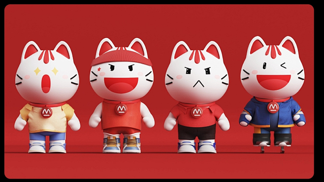 2021 招商银行 招牌年终奖 %7C 招财节系列海报%7C三维