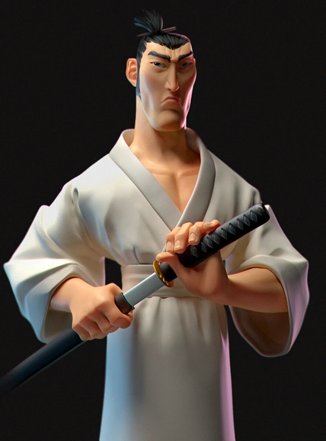 Samurai Jack, Gabriel Soares : This is an interpretation of the Samurai ...