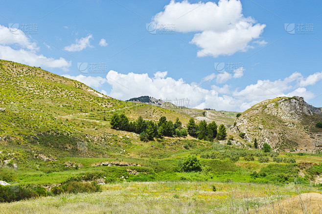 西西里岛的景观