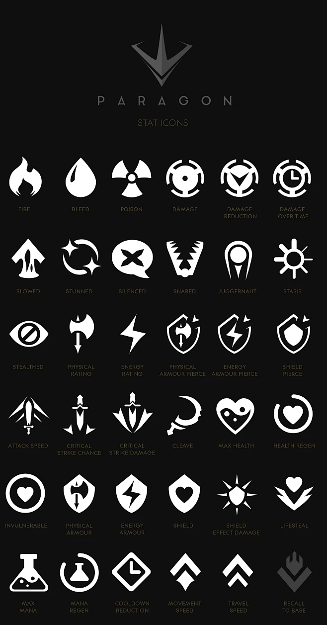 PARAGON : User Interface work for Paragon-花瓣网