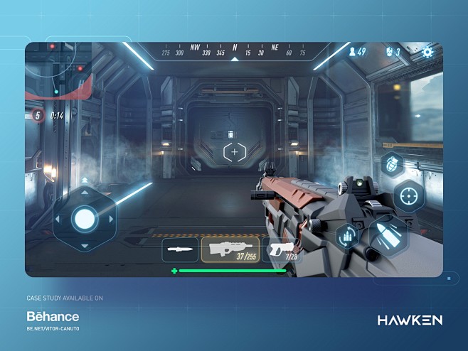 Hawken - HUD Gameplay Shooter