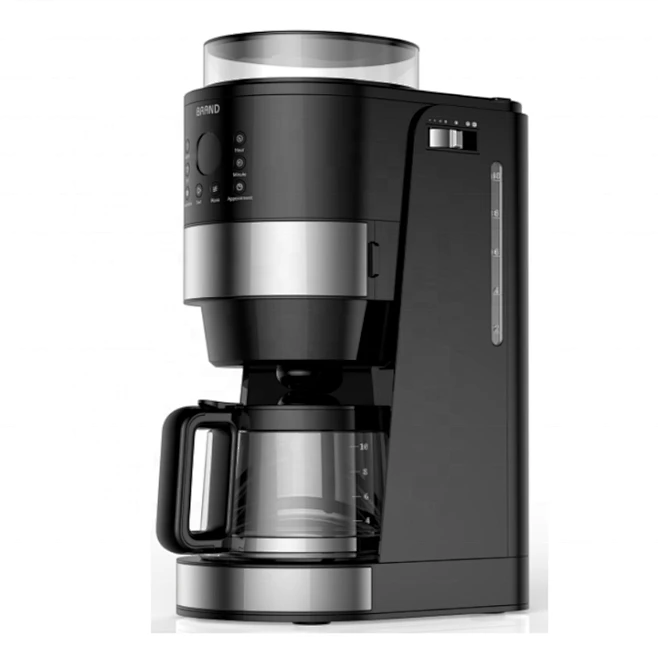 900w 1.8l Electric Grind And Brew Automatic Coffee Machine 12 Cup ...