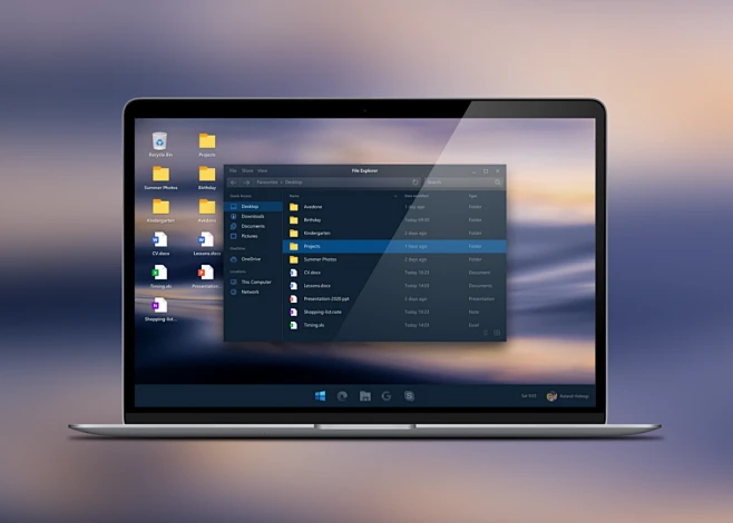 Windows OS Redesign-花瓣网