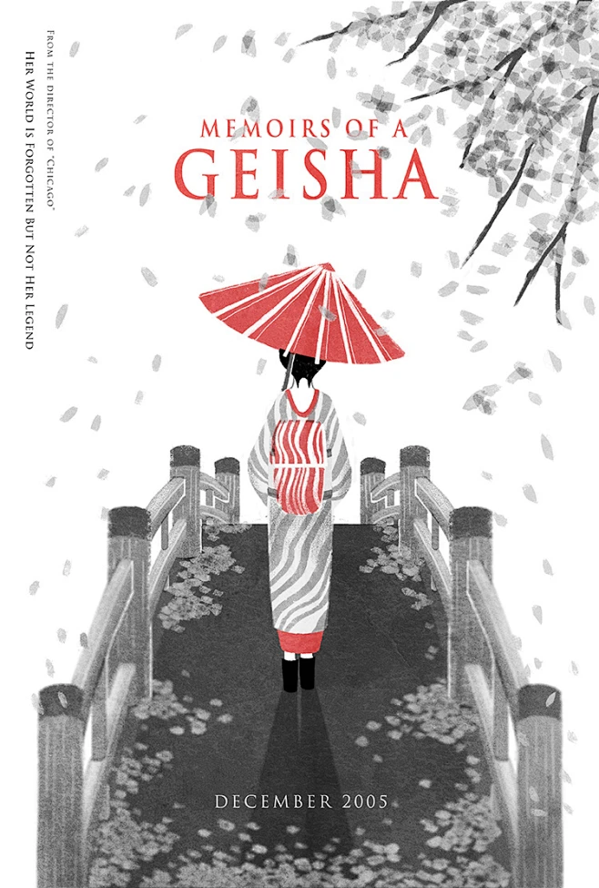 Memoirs of a Geisha Movie Posters on Behance-花瓣网