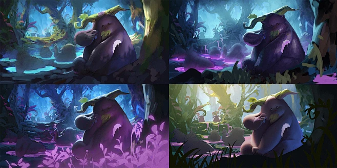 {游戏系列}美国RUNETERRA符文传说（UI,角色，场景）-花瓣网