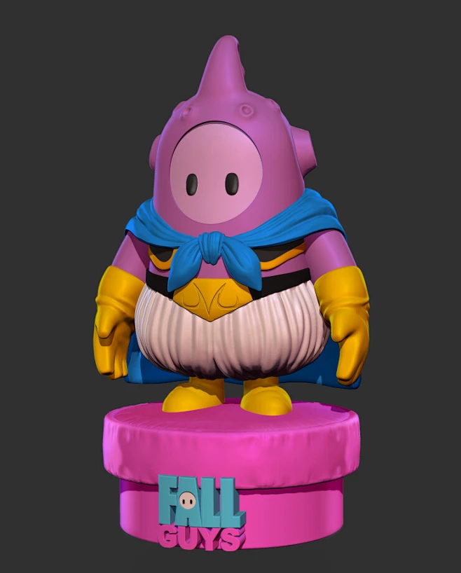 Fall Guys X Dragon Ball Z - Majin buu , Rémy Zetto : Fall Guys X Dragon ...