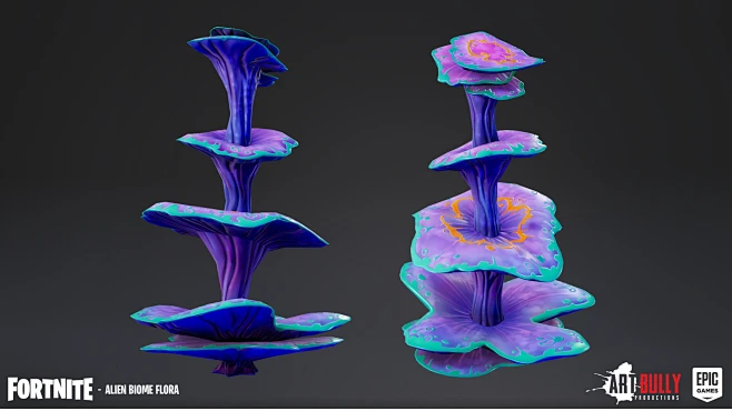 Fortnite - Alien Biome Flora-花瓣网
