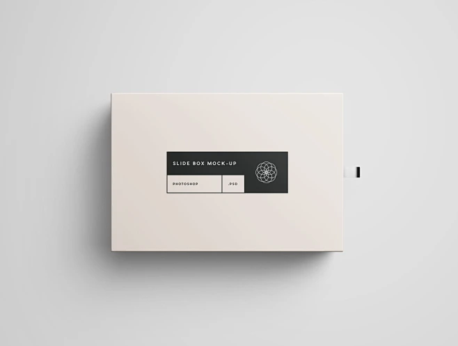 Rectangle Slide Box Mockup : Rectangle slide box mockup crafted in ...