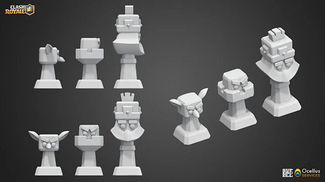 Clash Royale - Chess Diorama + Game Pass Road(4)-花瓣网