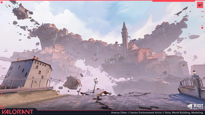 VALORANT Ascent Map Art, Anessa Silzer : Worked with an incredible team ...