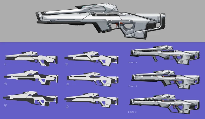 Sci-Fi Plasma Weapon-花瓣网