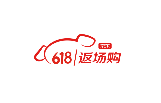 京东618返场logo