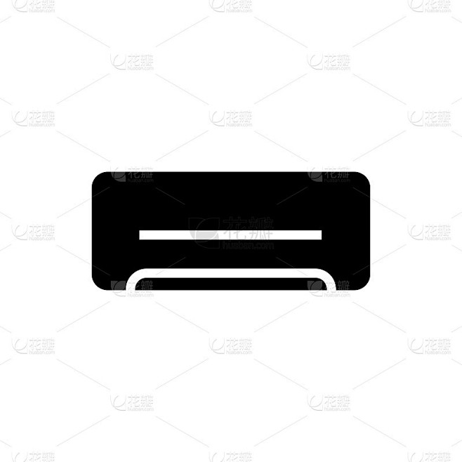 Air condition sign - Office air cooling icon