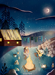 【插画师】Lisk Feng（丰风）-花瓣网|陪你做生活的设计师 | Lisk Feng on Behance