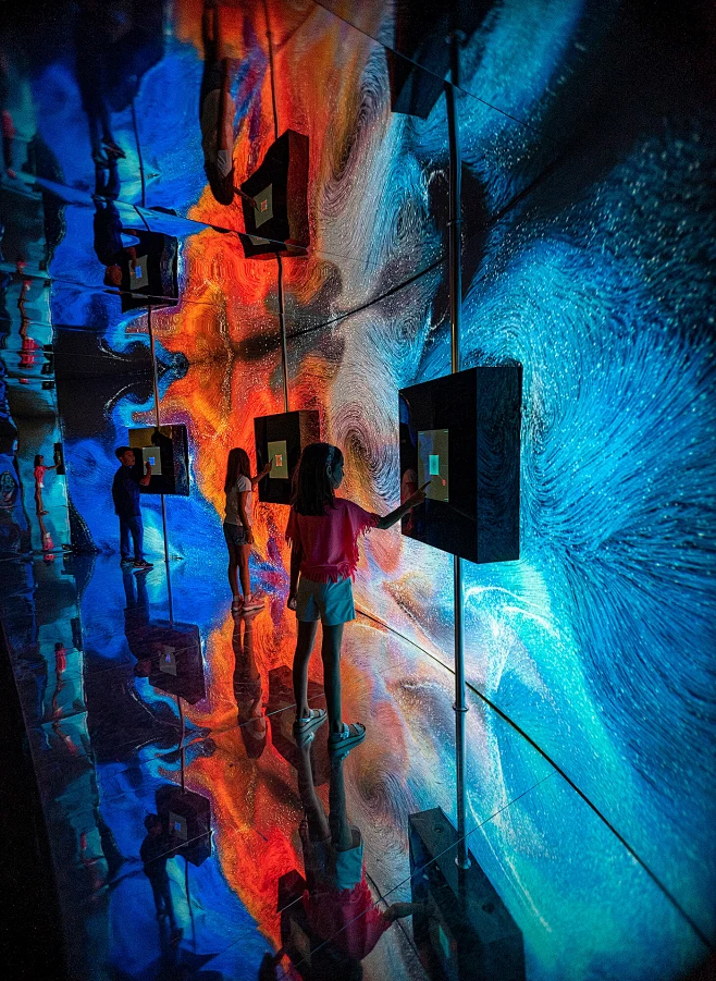 Arkhe : A combination of custom interactive software, interactive sound ...