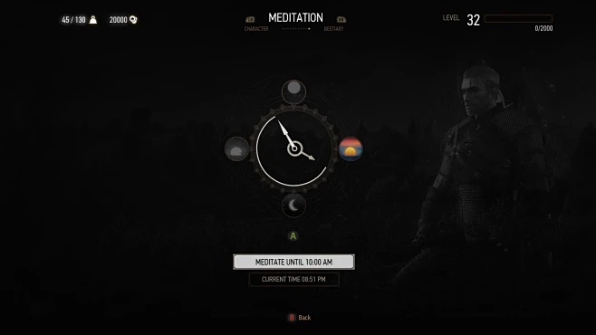 Witcher 3 UI Redesign-花瓣网