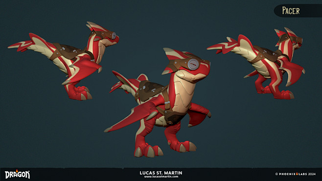 {游戏系列}美国 Project Dragon(UI,角色，场景）