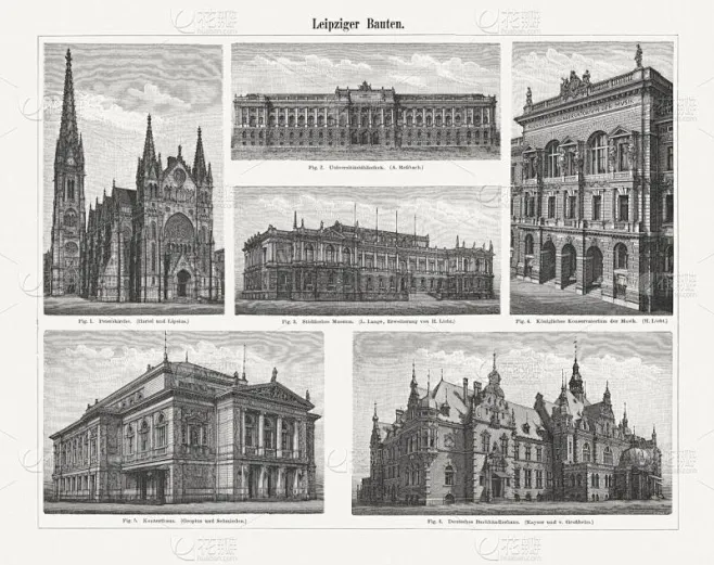 Leipzig's representative buildings from the past: 1) St. Peter ...