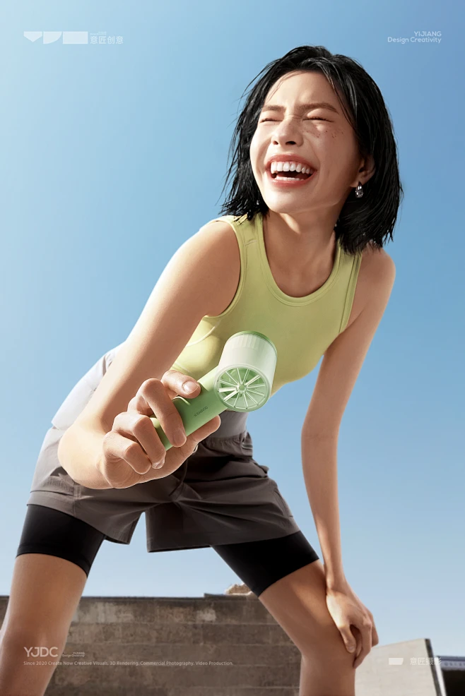 3C摄影 %7C 锐舞手持风扇 X 意匠摄影_3071b807-花瓣网