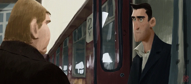 欧美Q版室内场景原画来自cgbook.cn (639)-花瓣网