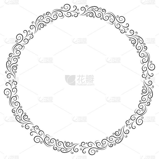 Basic RGBRound frame for decorative design. Greeti