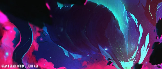 Grand Space Opera : Light Age - Keyframes - Artstation Challenge, Lap ...