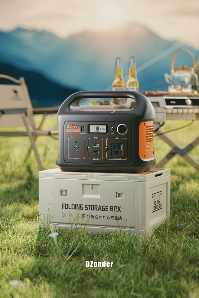 《Product rendering》户外电源产品渲染 (3)