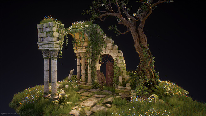 Ruins-花瓣网