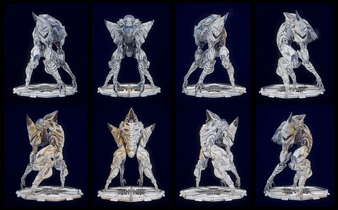 R3ckin - Lowmesh render Marmoset, Antoine DI LORENZO : Hello I want to ...