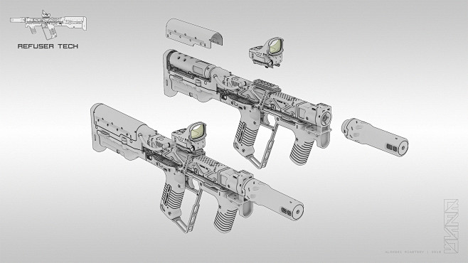 Energy gun 02 Aleksei Riabtsev Refu