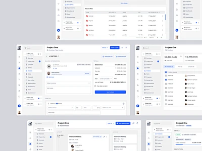 Redesign of the Web App uxui platform web webapp redesign userflows userinterviews menu ...