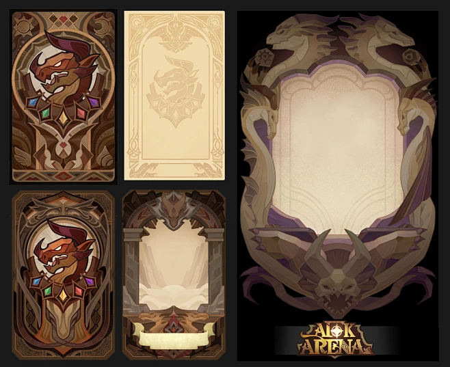 Afk arena-Graphic design about dragon-花瓣网