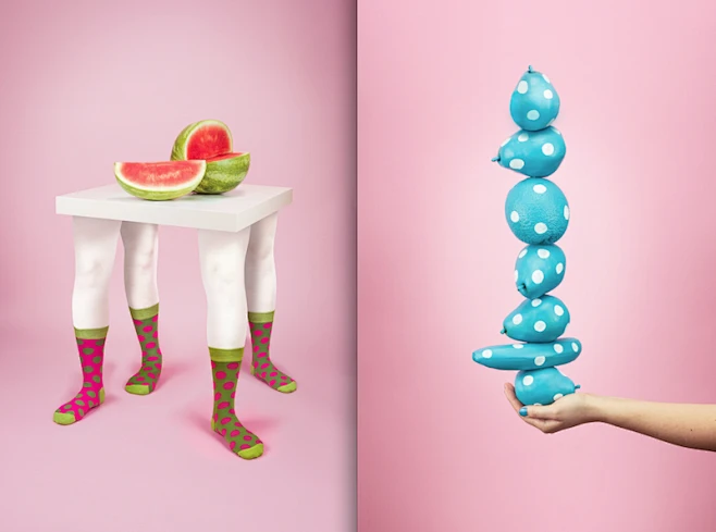 Odd Pears Socks Campaign – Fubiz™-花瓣网