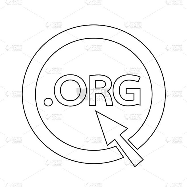 域名。org标志图标说明