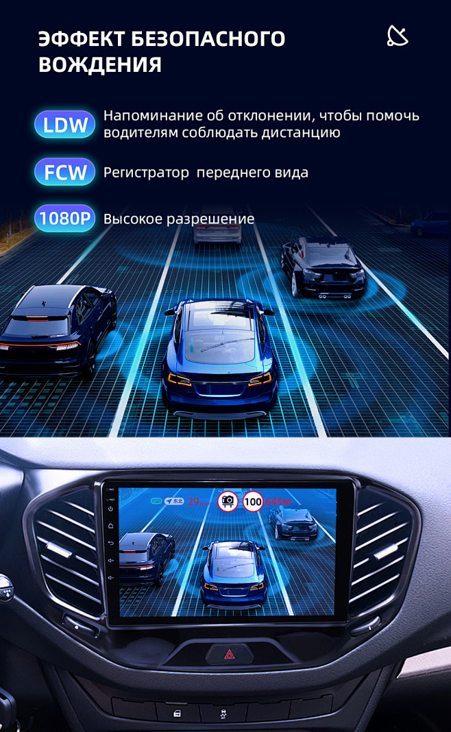 Tuxin Car Radio 2 Din Android For LADA Vesta Cross Sport 2015-20 9 ...