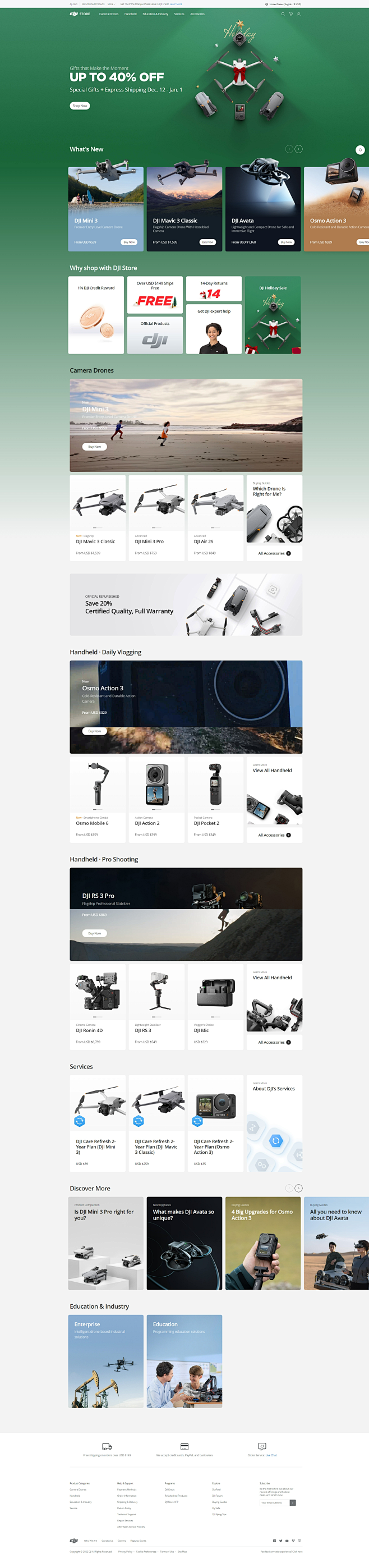 DJI Store - Official Store for DJI Drones, Gimbals and Accessories ...