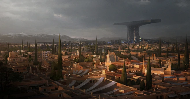 ArtStation - Architectural dichotomy , Renaud Perochon-花瓣网