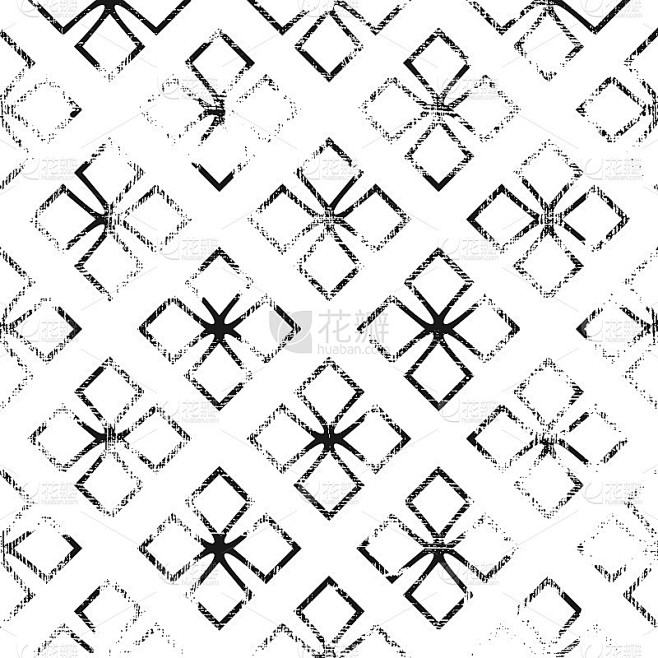 纹理哥特式图案与几何十字架