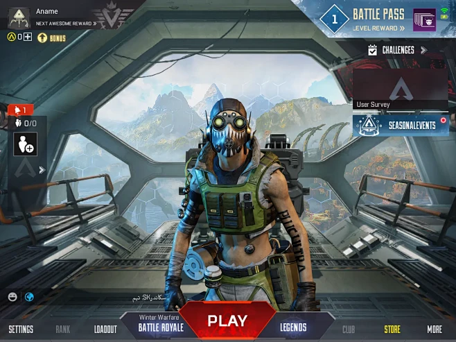 Apex Legends Mobile-游戏截图-GAMEUI.NET-游戏UI/UX学习、交流、分享平台-花瓣网