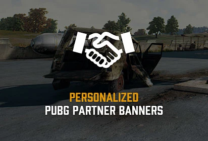 Personalized PUBG Partner banners-花瓣网